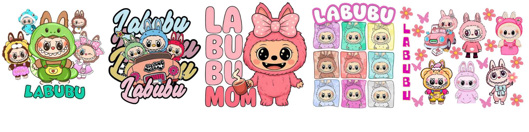 Labubu Hand sanitizer decals – craftmommy
