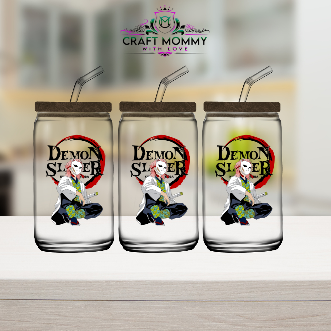 Demon Slayer Decals 004- UV DTF Decal – craftmommy